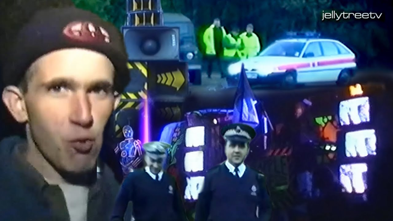 UK Free rave on military land 1996 Acid Techno - YouTube