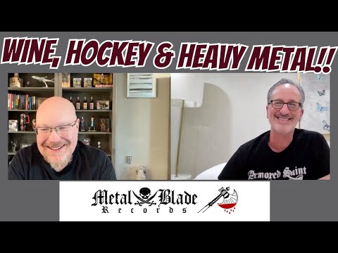 What Happens When Wine Meets Hockey and Heavy Metal?  Chatting with Brian Slagel!!