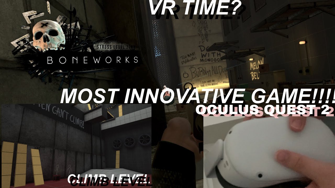 THIS IS THE EXAMPLE OF GOOD VR GAMES - Boneworks - YouTube