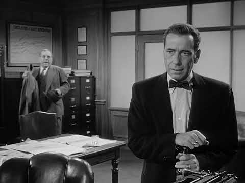 Old Film Classics Deadline U S A  1952, USA Humphrey Bogart, Ethel Barrymore  Film Noir Full Movie