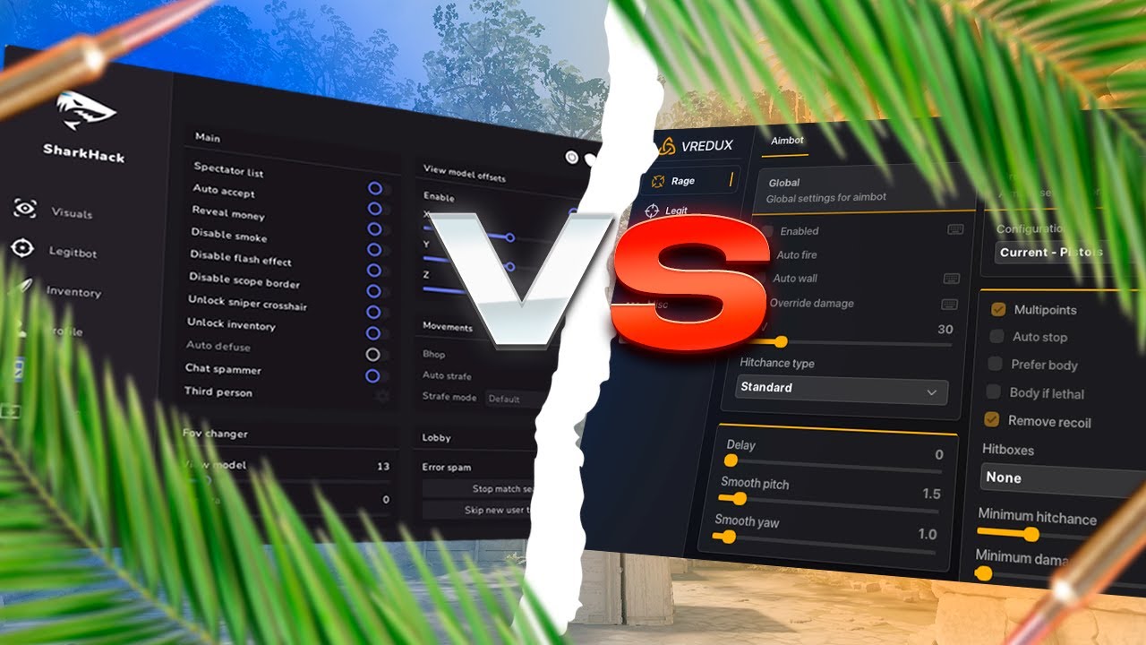 😍VREDUX VS SHARKHACK😱 БИТВА ЧИТОВ⚡ - YouTube