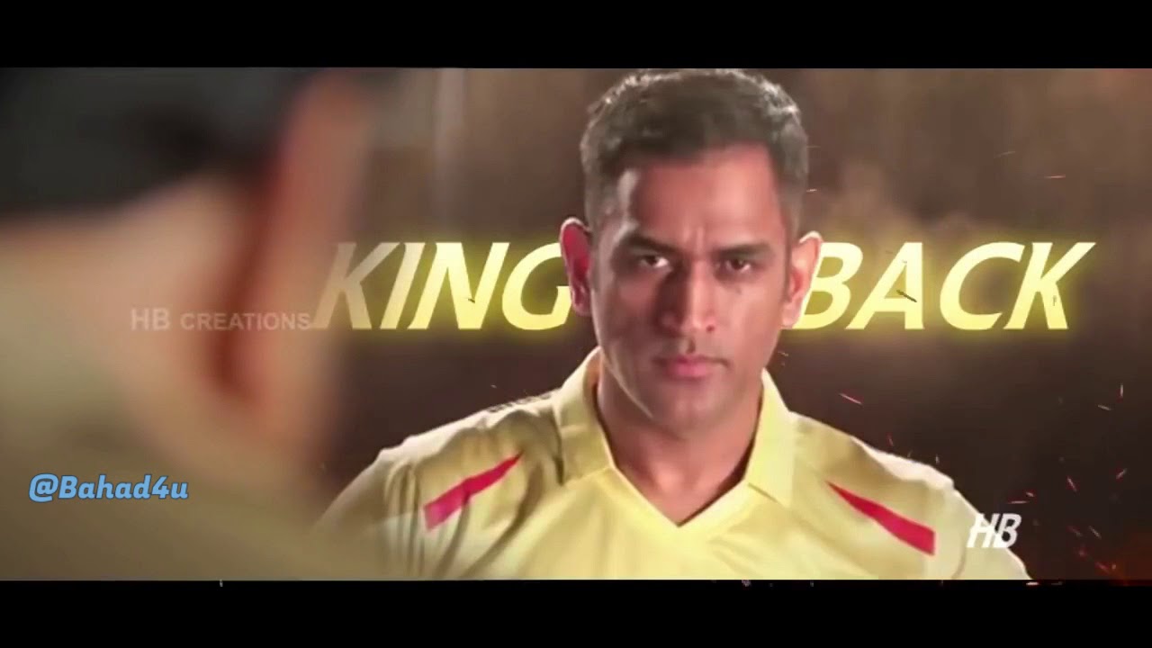 CSK Back 2018 _ Mass Entry_ Whatsapp Status - YouTube