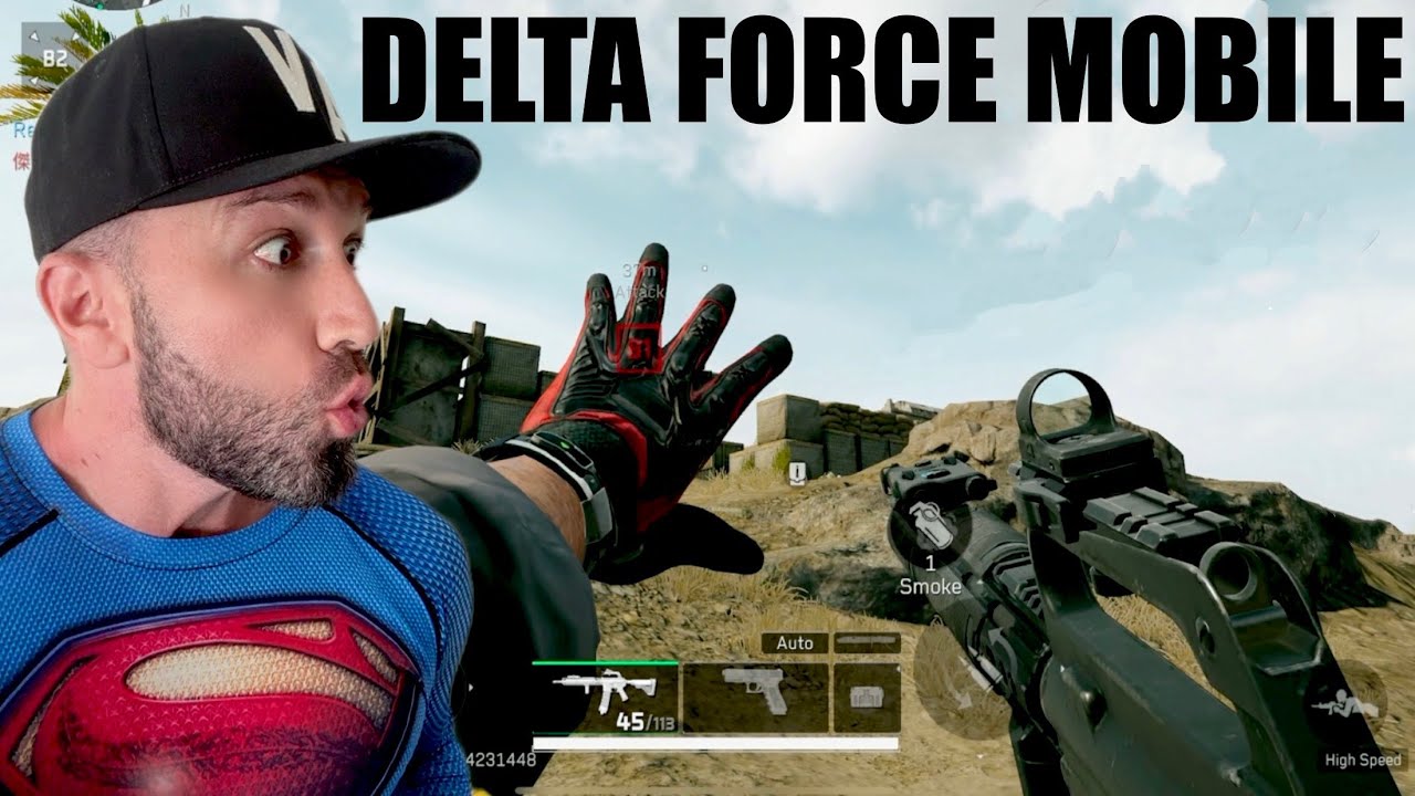DELTA FORCE MOBILE 🔥 FIRST TIME PLAYING | FIRST IMPRESSIONS AND ...