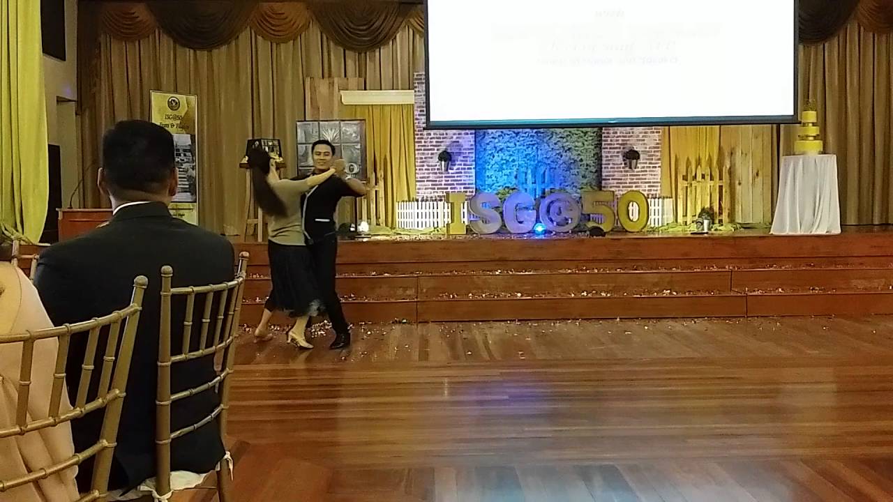 Joyce and Rolly introductory tango dance number at ISG - YouTube