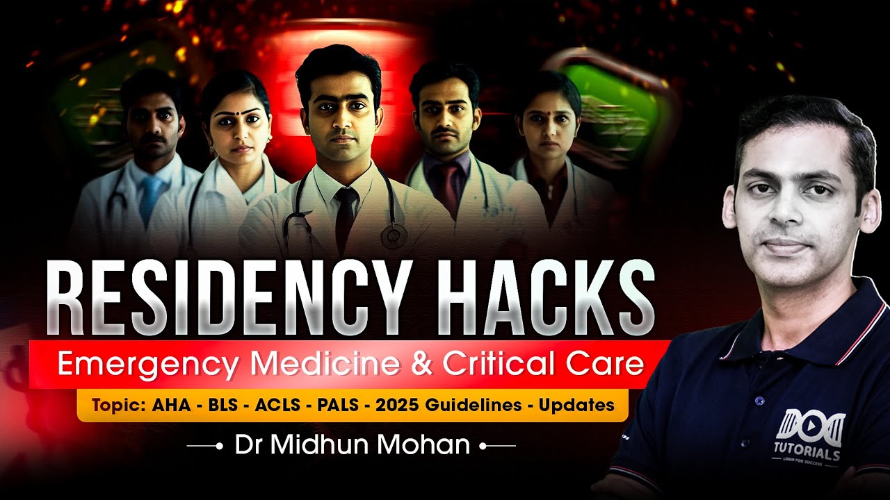 Residency Hacks: Emergency Medicine & Critical Care | AHA, BLS, ACLS ...