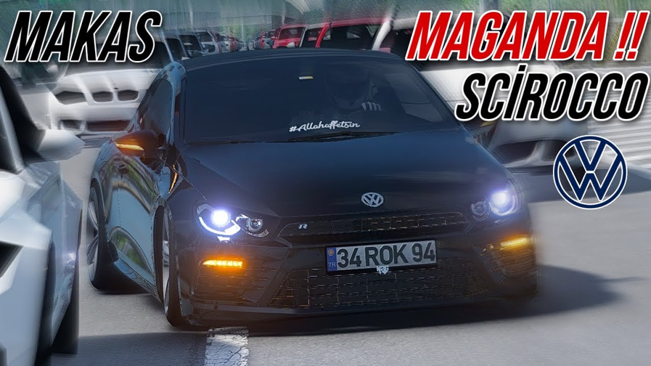 ÇILGIN SCİROCCO !! OTOBANDA SON HIZ MAKAS / MAGANDA / BEDEL CARS TR ...