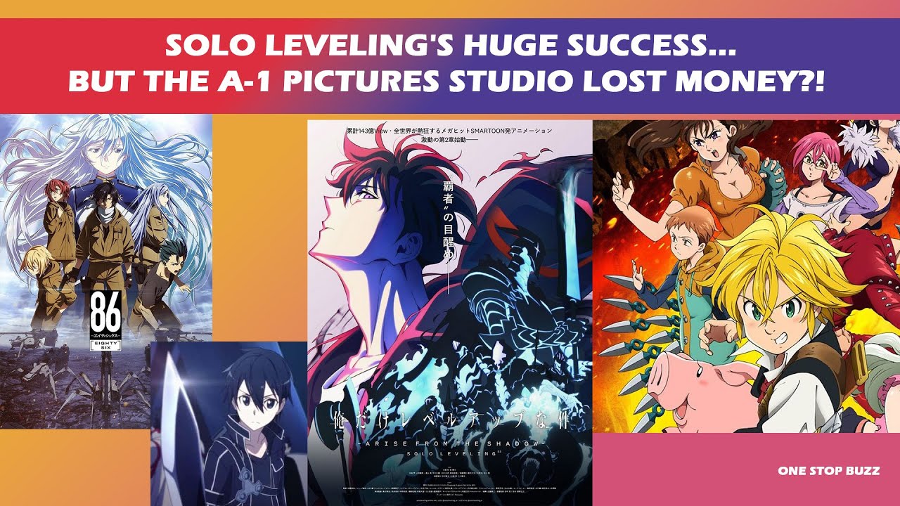 Solo Leveling's HUGE Success... But the A-1 Pictures Studio LOST Money ...