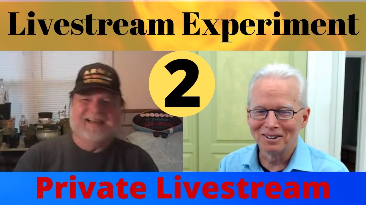 Private Livestream Experiments 2 Youtube