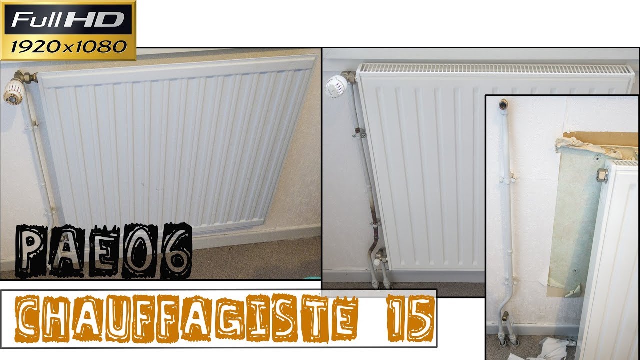 Chauffagiste15-PAE06-Remplacement d'un radiateur acier qui reste froid ...