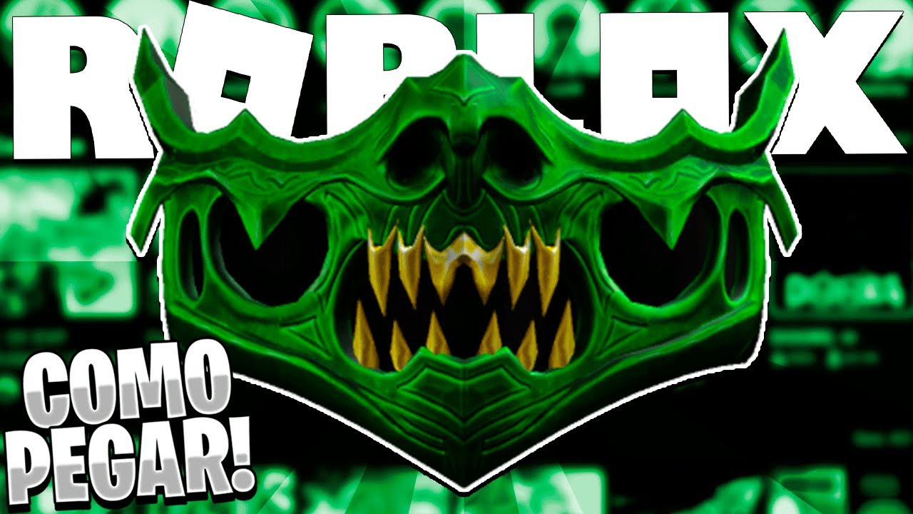 ITEM GRÁTIS! COMO PEGAR MASCARA VERDE DE GRAÇA! ROBLOX - YouTube