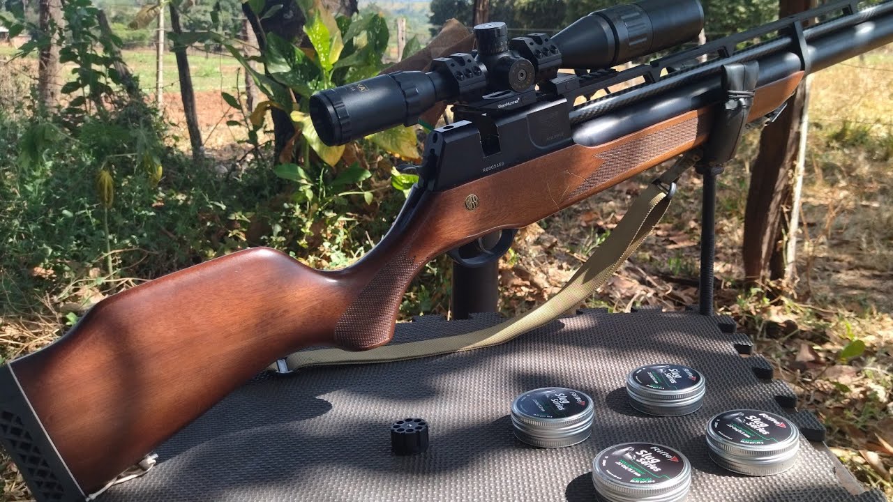 Novo Agrupamento da Rossi R8 com chumbos slugs da Rifle light e medium ...