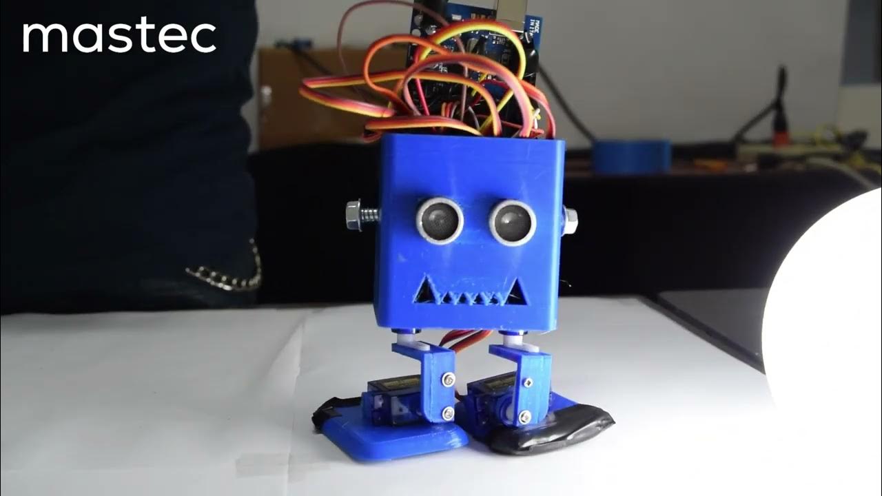 Biped Walking Robot - Concept Test - YouTube