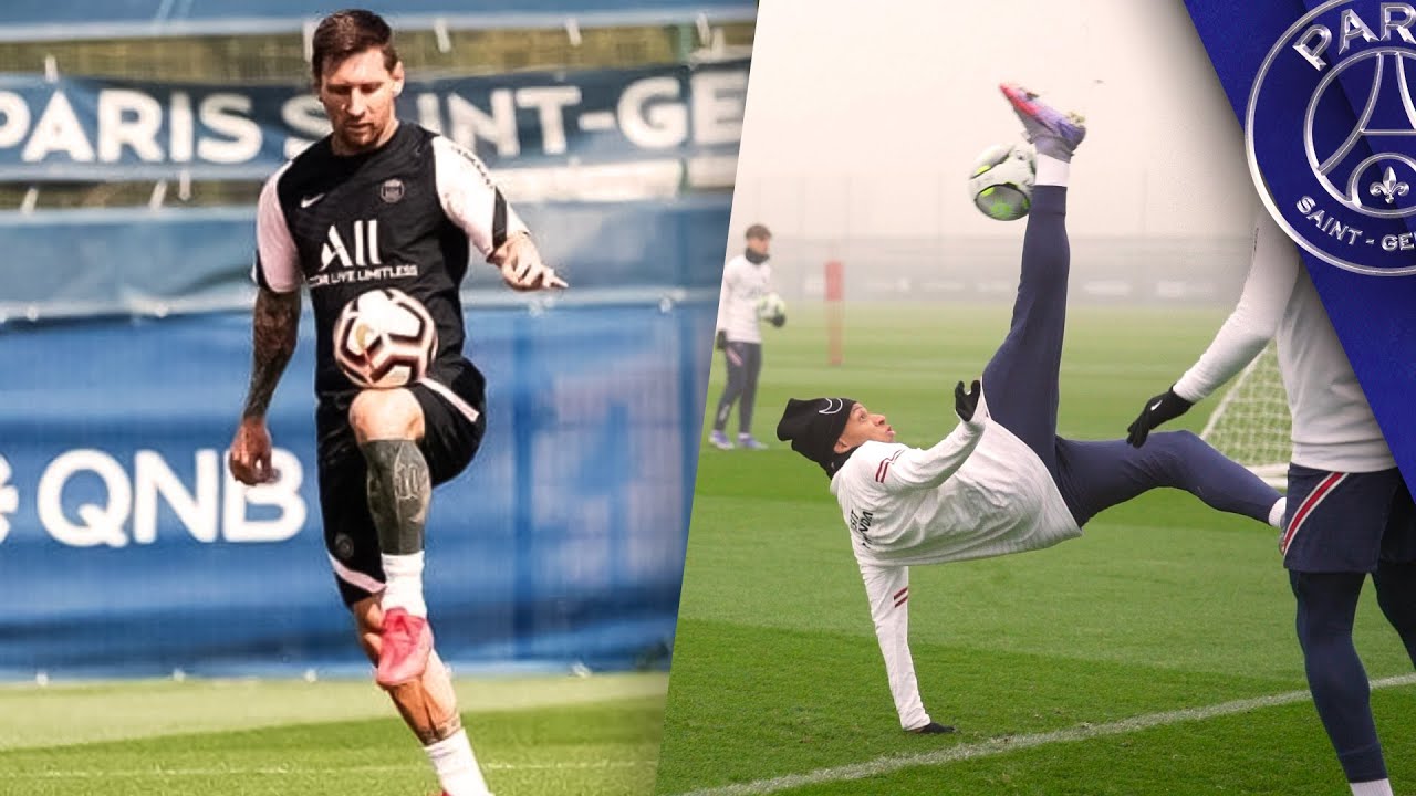Best SKILLS From PSG Players In Training - YouTube