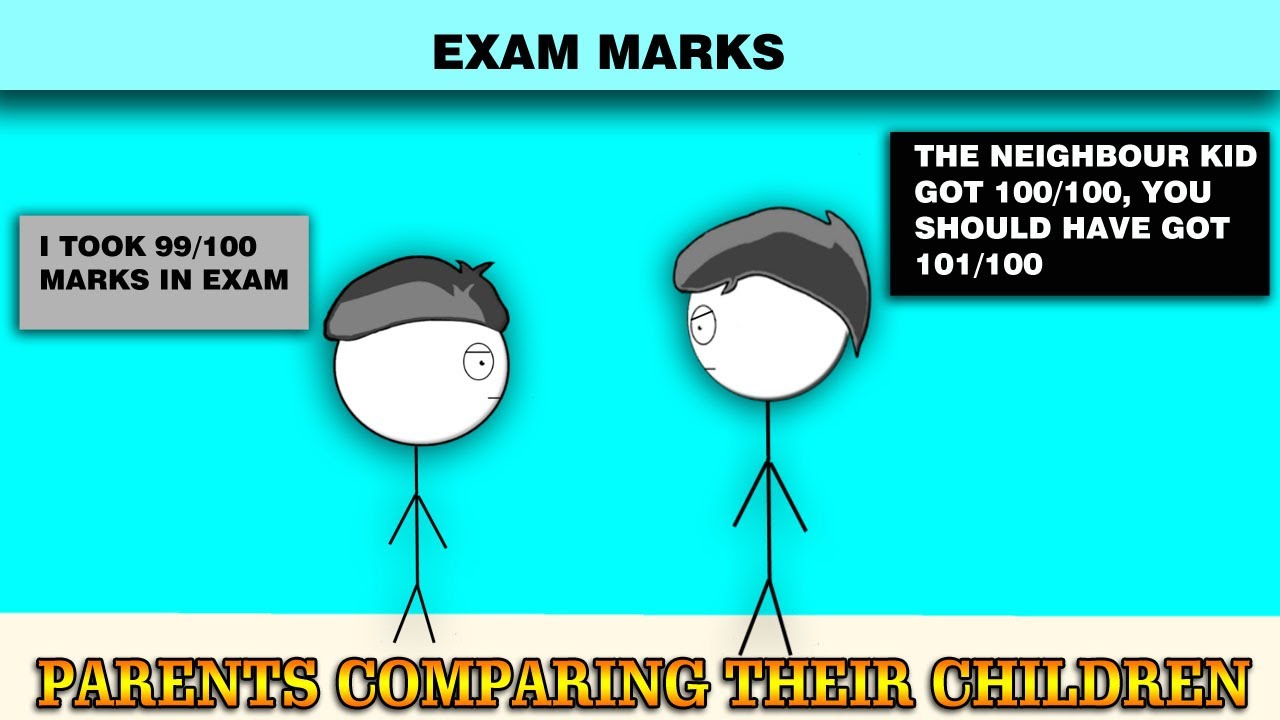 When parents compare their child with other children - YouTube