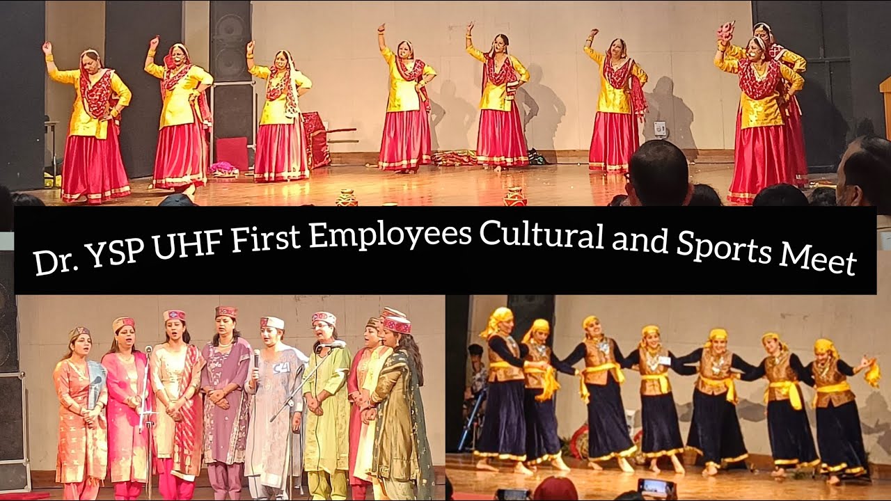 Dr.YSP UHF First Employees Cultural and Sports Meet|| Dr.YSP UHF Nauni ...