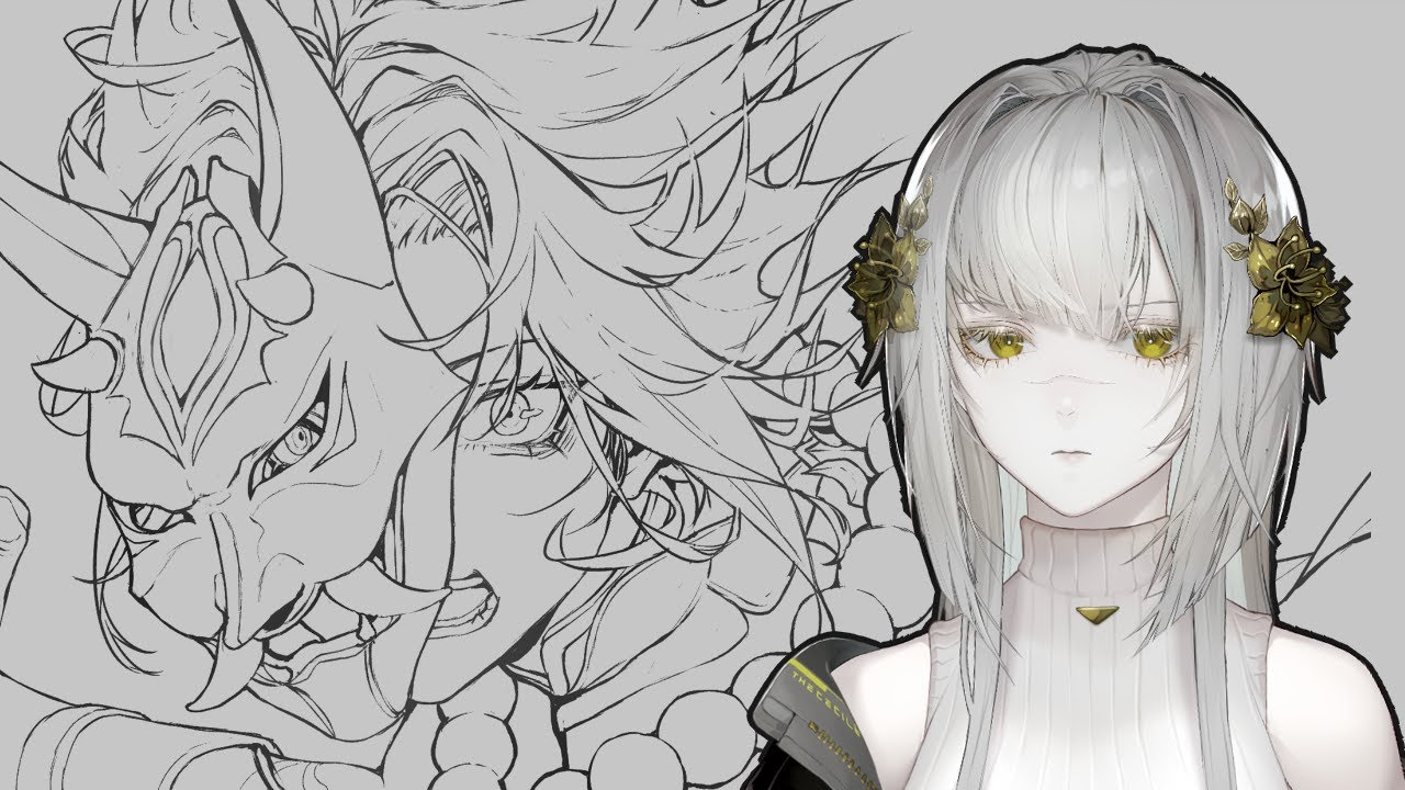 Drawing my part of a cool Xiao collab!!! GENSHIN IMPACT (Drawing ...