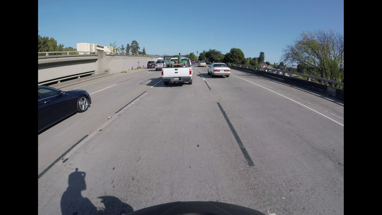 Wheel lift on Freeway - YouTube