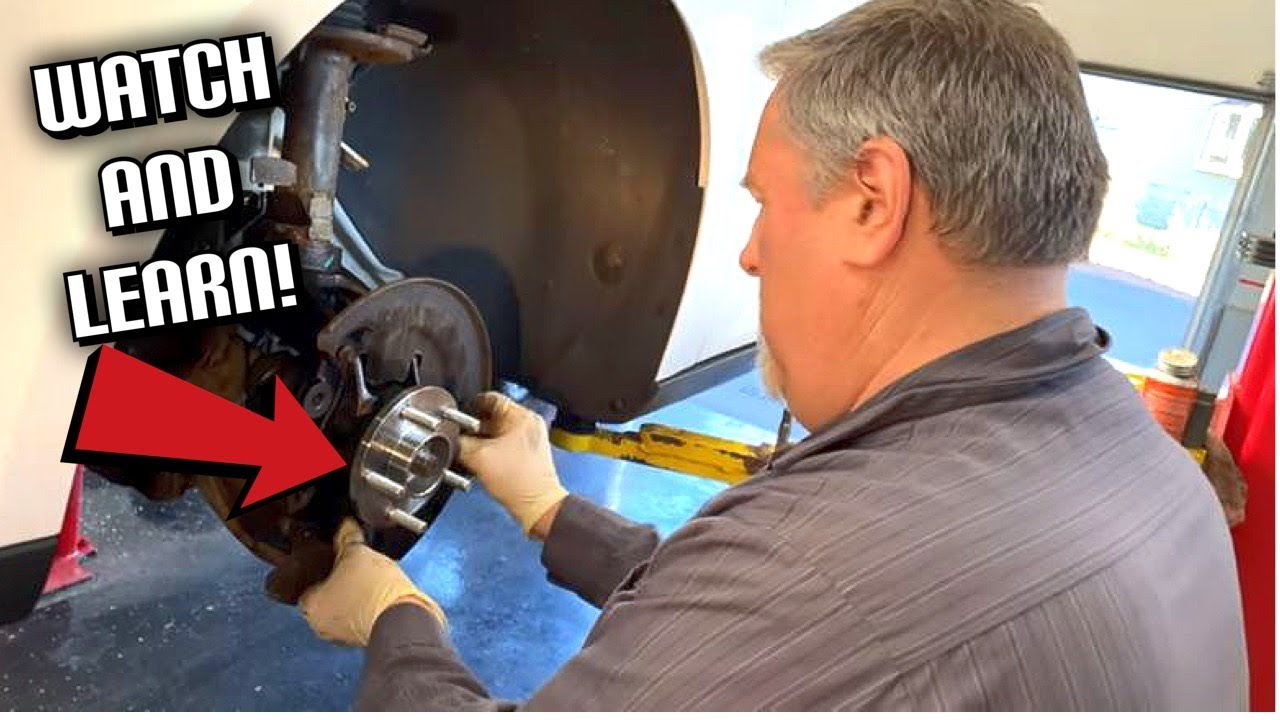 How To Replace Axle Spindle Hub Assembly 2013-2018 Ford Focus - YouTube
