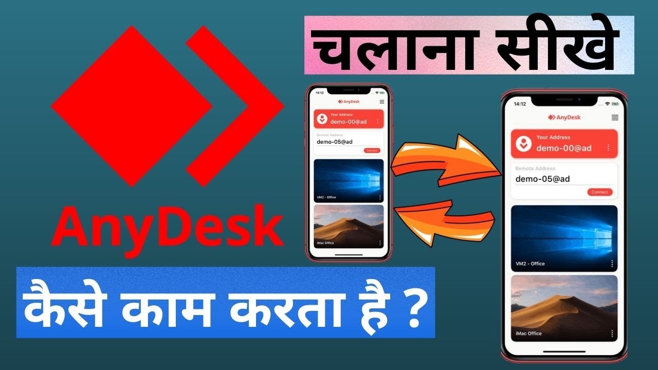 What is anydesk How to use anydesk to control any phone - YouTube