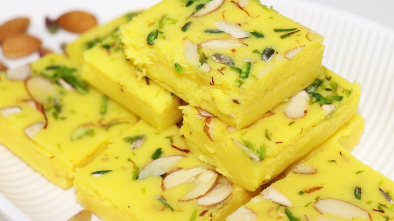 Barfi in 5 minutes | Milk powder barfi |How to make milk powder burfi ...