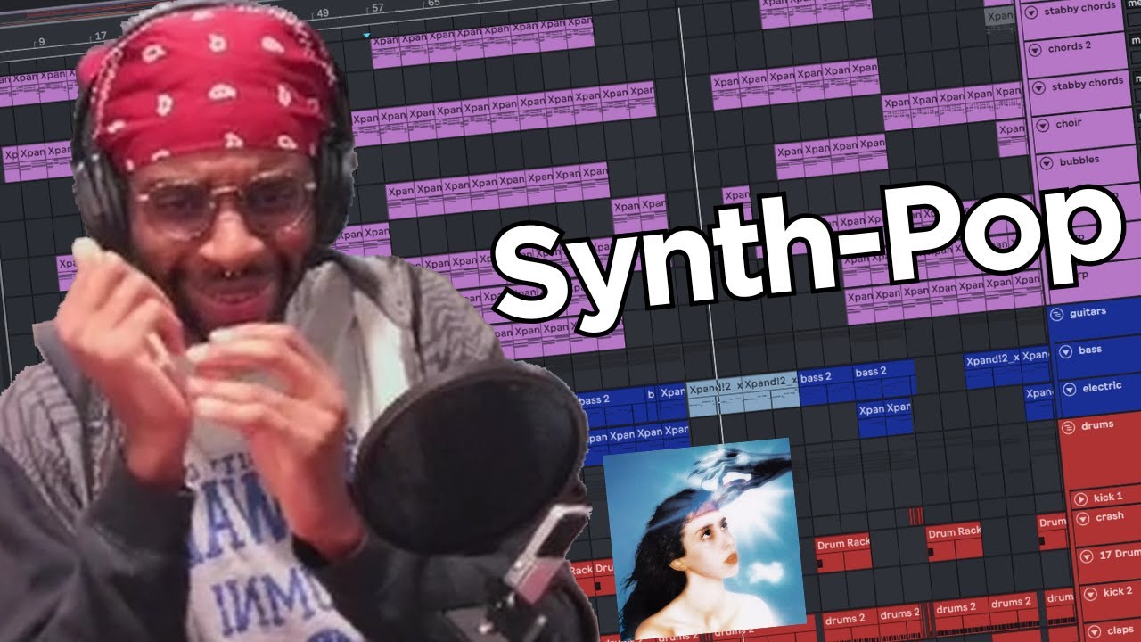I made a Synth-Pop type beat from scratch - YouTube