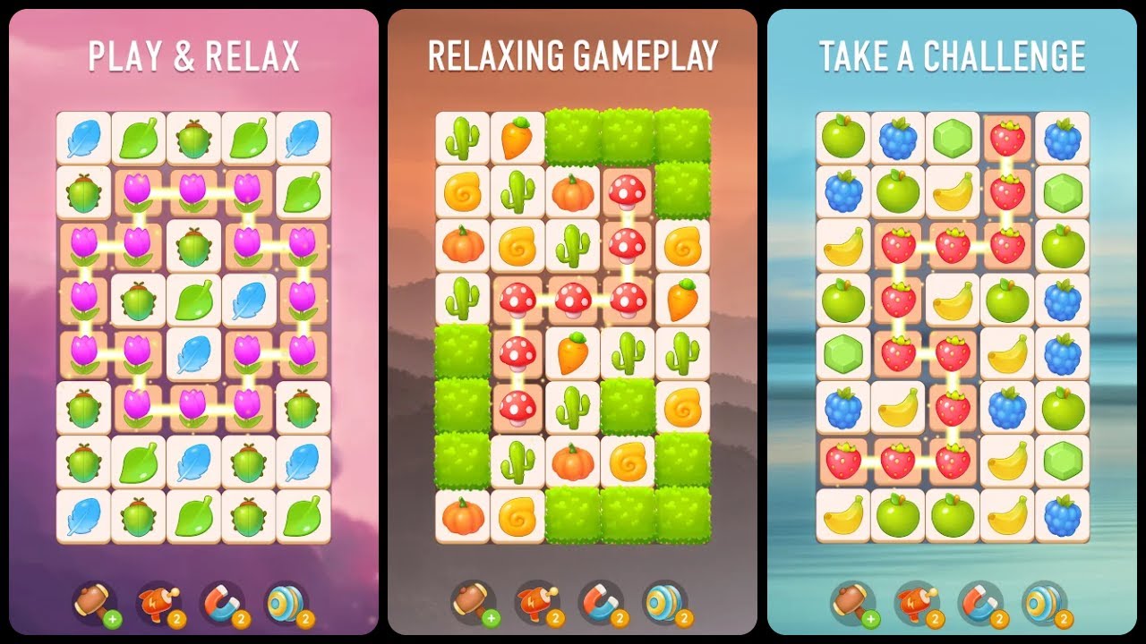 Zen Link - Tile Game Mobile Game | Gameplay Android - YouTube