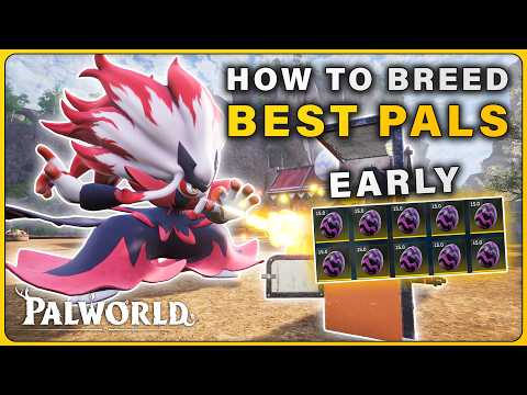 Palworld 1.0 Breeding Guide: How to Get the BEST Base Pals EARLY (Step-by-Step Breeding Chain)