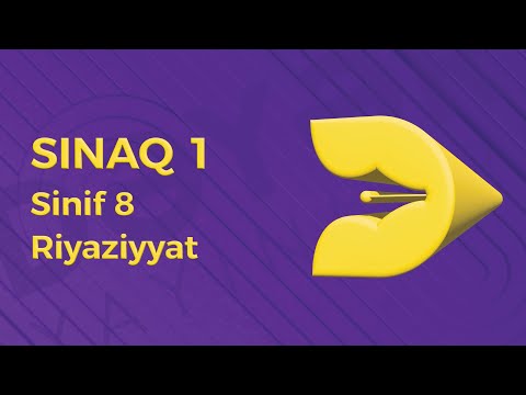 Riyaziyyat 8-ci sinif - Sınaq 1