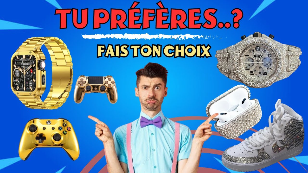 TU PRÉFÈRES..? Un JEU des CHOIX IMPOSSIBLES 🤩 Fais Ton CHOIX - YouTube