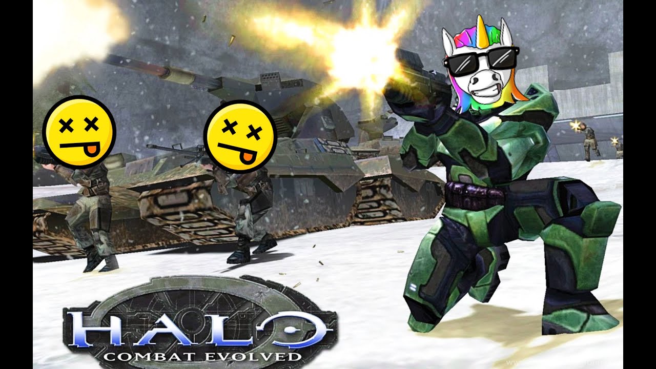 I die and scream a lot . . . . Halo Combat Evolved Highlights - YouTube