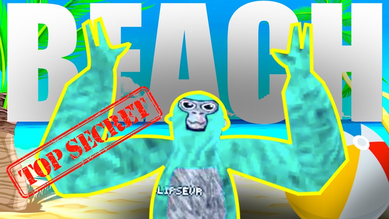 *NEW* SECRET BEACH MAP in Gorilla Tag VR... - YouTube