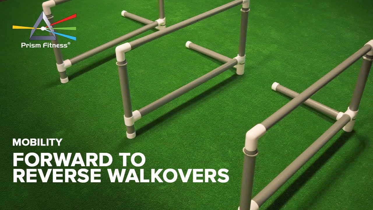 Hurdle Exercise: Forward to Reverse Walkovers - YouTube