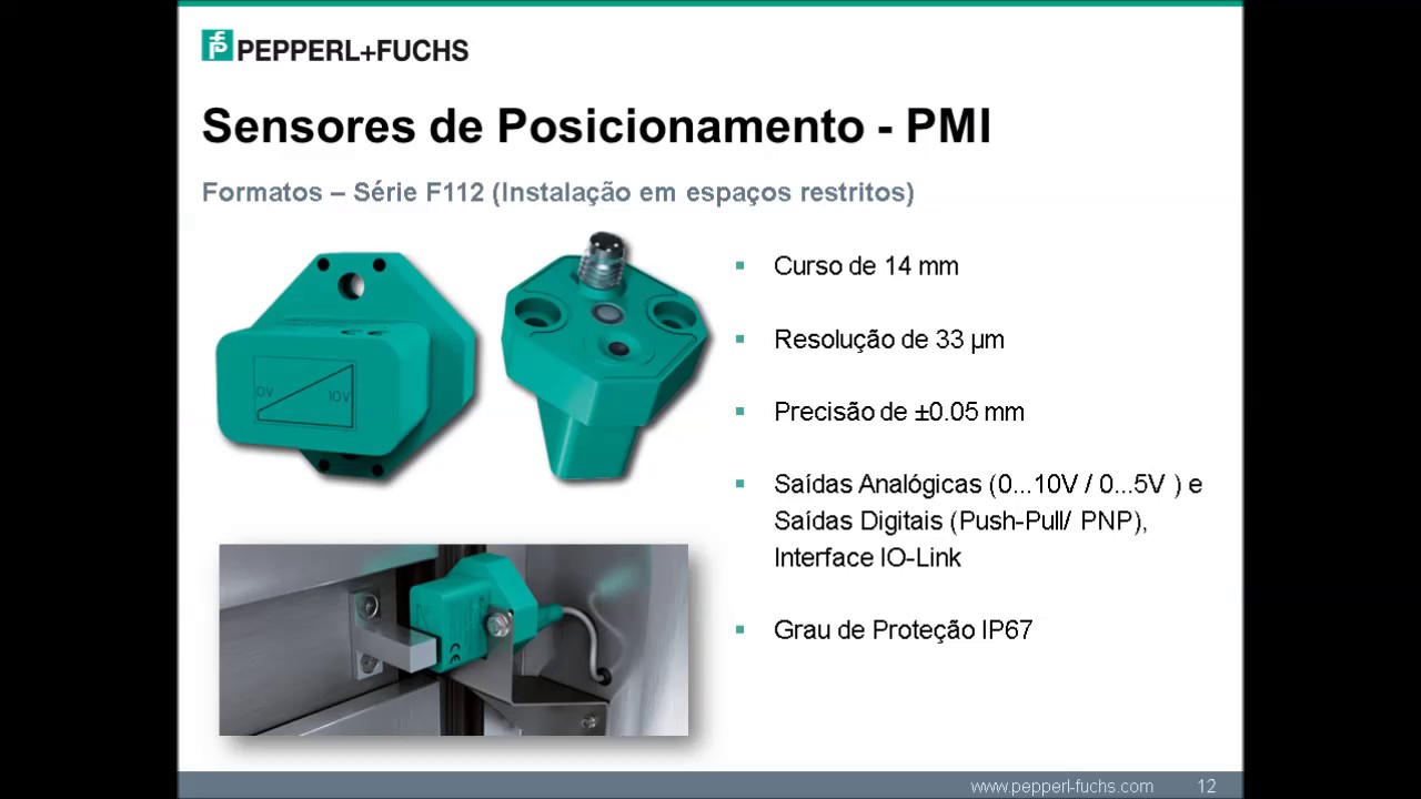 Sensores Posicionamento PMI F99 - YouTube