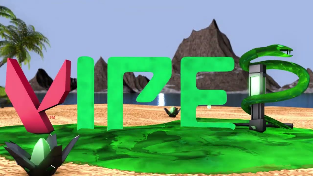 Valorant Viper 3D text animation - YouTube
