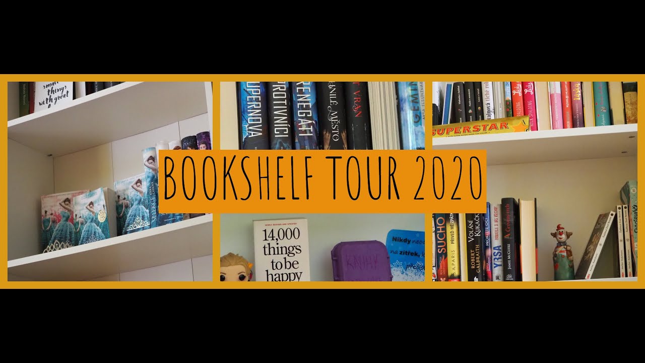 BOOKSHELF TOUR 2020 - YouTube