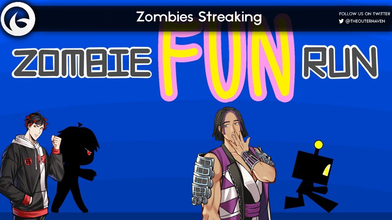 Zombie Fun Run Kickstarter Reaction - Zombies Streaking - YouTube