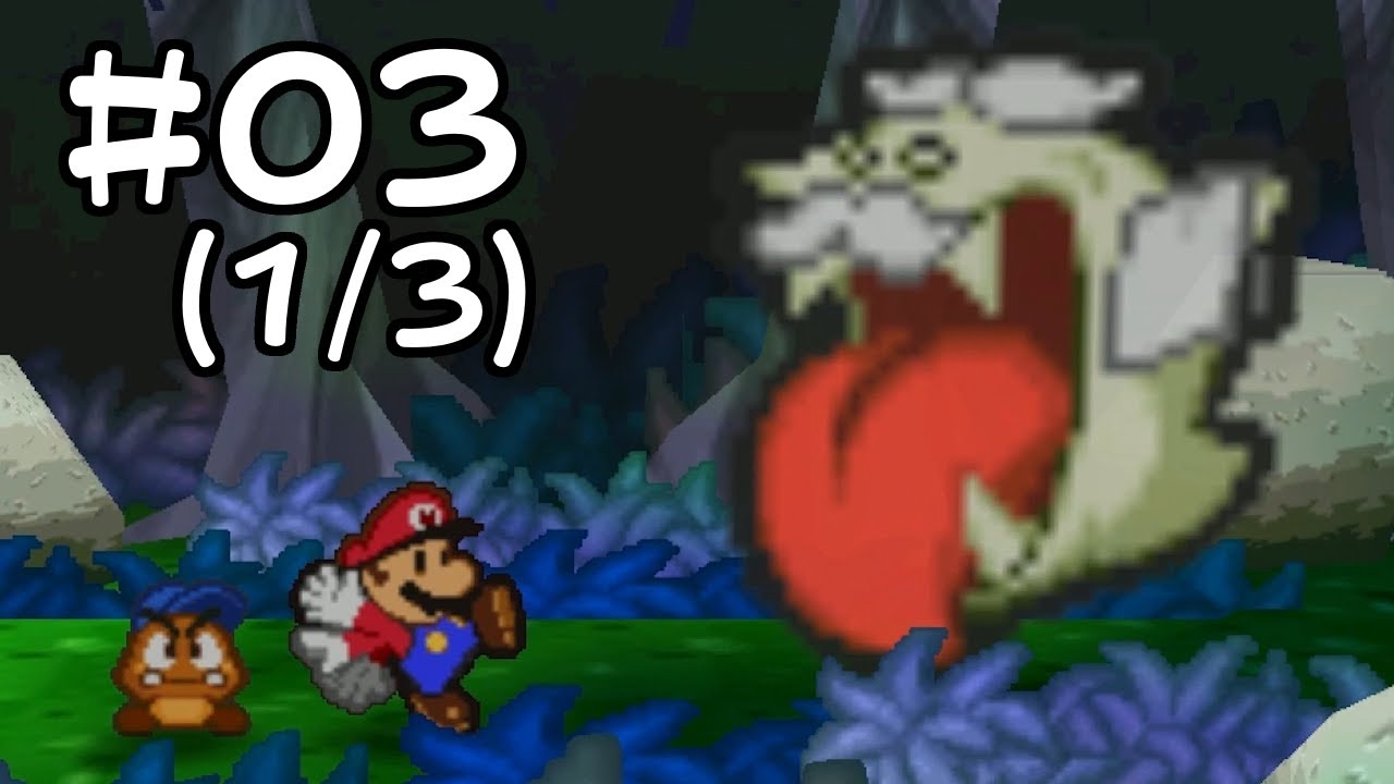 Paper Mario (100%) - Chapter 3 (1/3): Haunted House - YouTube