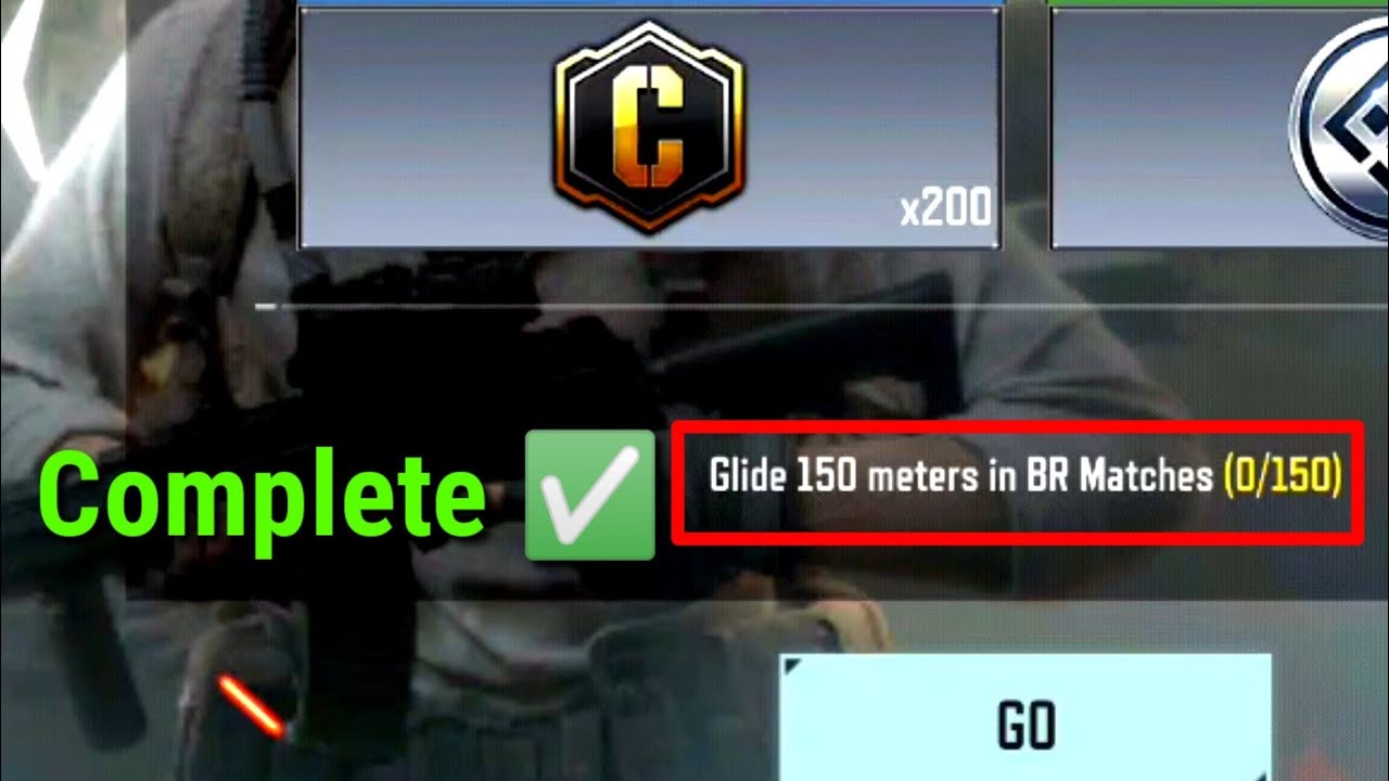 Glide 150 meters in Br matches | how to Glide 150 meters in Br matches ...
