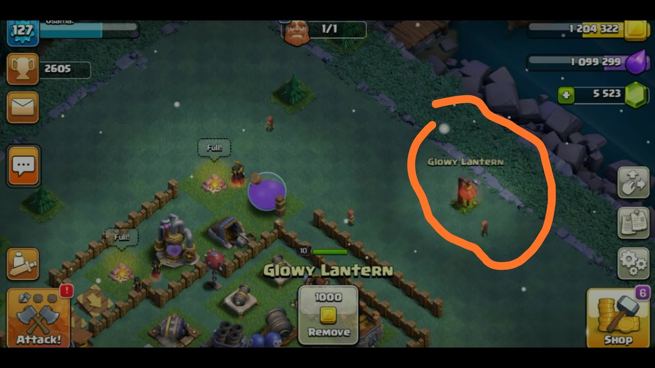COC: See what inside the glowy latern? - YouTube