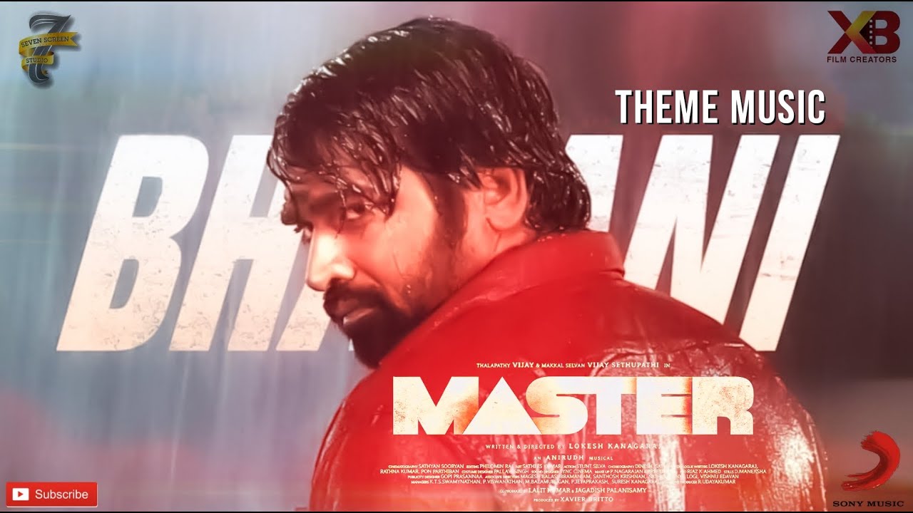 Master - Bhavani Official Theme Music | ThalapathyVijay | MakkalSelvan ...