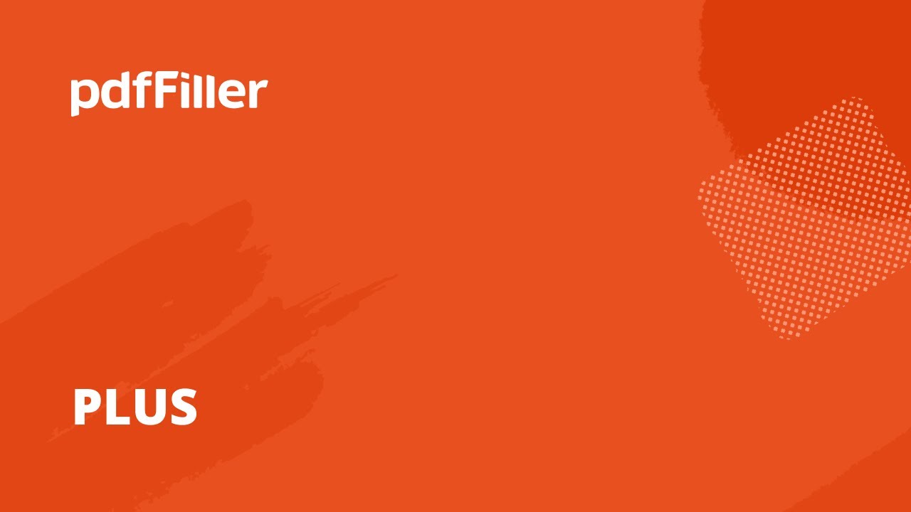 pdfFiller Plus Plan - PDF Editor for Teams of Up to 3 People - YouTube
