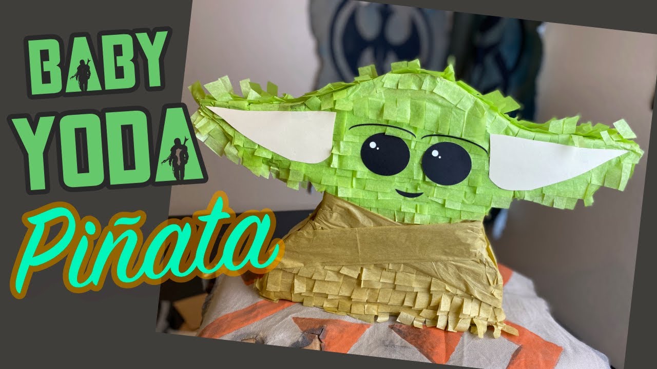 Baby Yoda Pinata (DIY} - YouTube