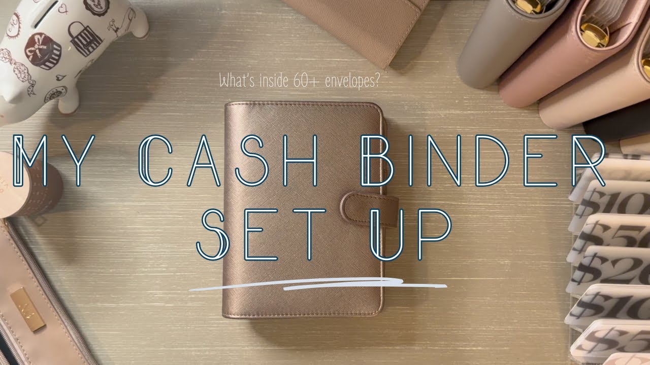 Cash Envelope and Binder Set Up // Explaining My Budgeting System ...