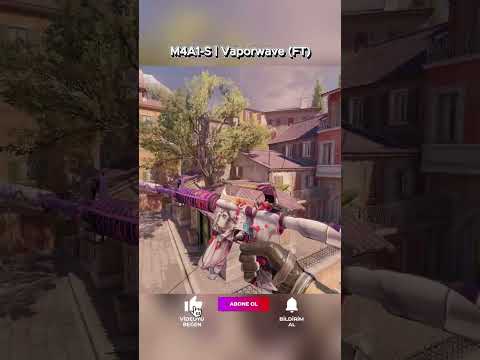 CS2'nin EN UCUZ BEYAZ ENVANTERİ ! M4A1-S | Vaporwave ! CS2 Envanter Dizme