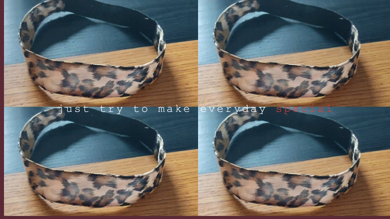 Leopard headband |🐆 how to sew headbands| #DIY - FK - YouTube