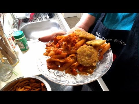 PASTA CON JAMONILLA 😋 - YouTube