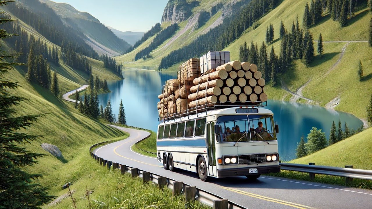 Dangerous Road Adventures: Overloaded Bus Edition! - Euro Truck ...