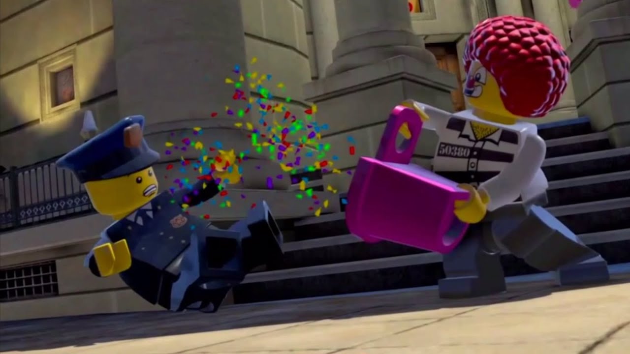 Lego City Underover Part 1 Bank-Robbing Clowns !? - YouTube