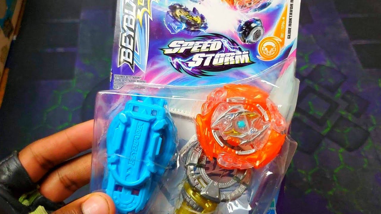 NEW BEYBLADE BURST SURGE GLIDE ROKTAVOR R6 UNBOXING!! - YouTube
