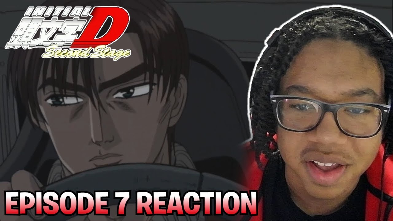 WHITE COMET VS LAND EVO!! | Initial D Second Stage Episode 7 Reaction ...